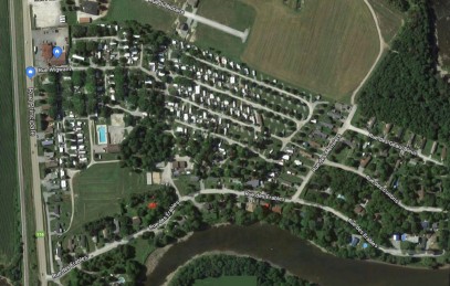 Camping Wigwam campsite map