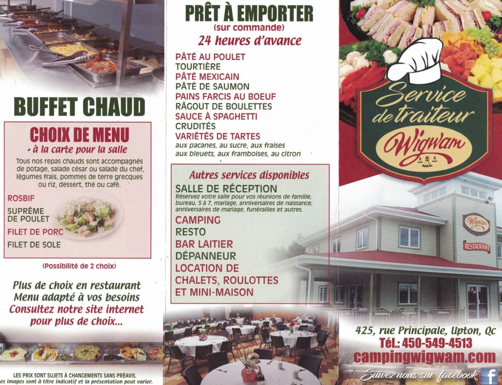 Camping Wigwam restaurant