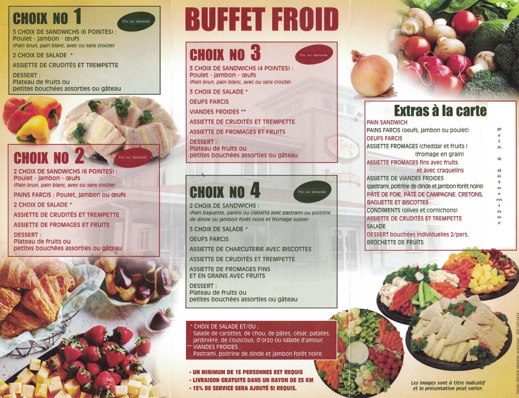 Restaurant du Camping Wigwam service de restauration